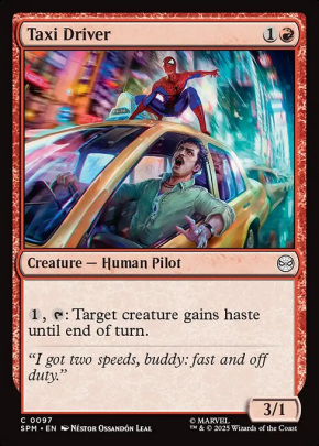 MTGNexus - Taxi Driver from Marvel's Spider-Man