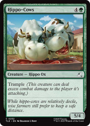 MTGNexus - Hippo-Cows from Avatar: The Last Airbender Eternal