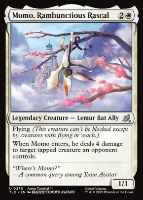 MTGNexus - Momo, Rambunctious Rascal from Avatar: The Last Airbender ...
