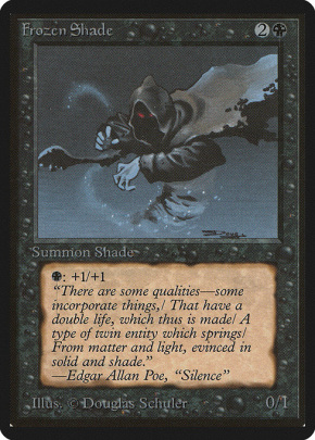 MTGNexus - Frozen Shade from Limited Edition Beta