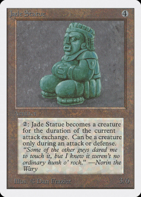 MTGNexus - Jade Statue from Unlimited Edition