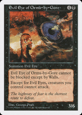 MTGNexus - Evil Eye of Orms-by-Gore from Fifth Edition