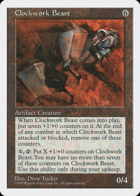MTGNexus - Clockwork Beast from Fifth Edition