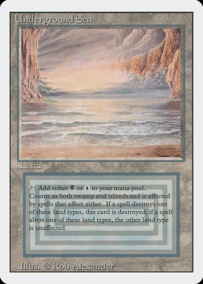 MTGNexus - Underground Sea from Revised Edition
