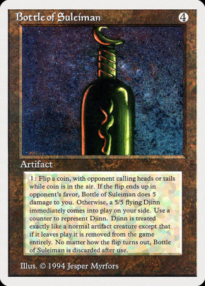 MTGNexus - Bottle of Suleiman from Summer Magic / Edgar